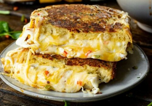 Mexican Grilled Cheese Sandwich - Home By Geneva