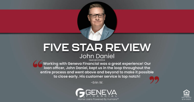 5 Star Review for John Daniel Geneva Financial Home Loans, Missouri ...
