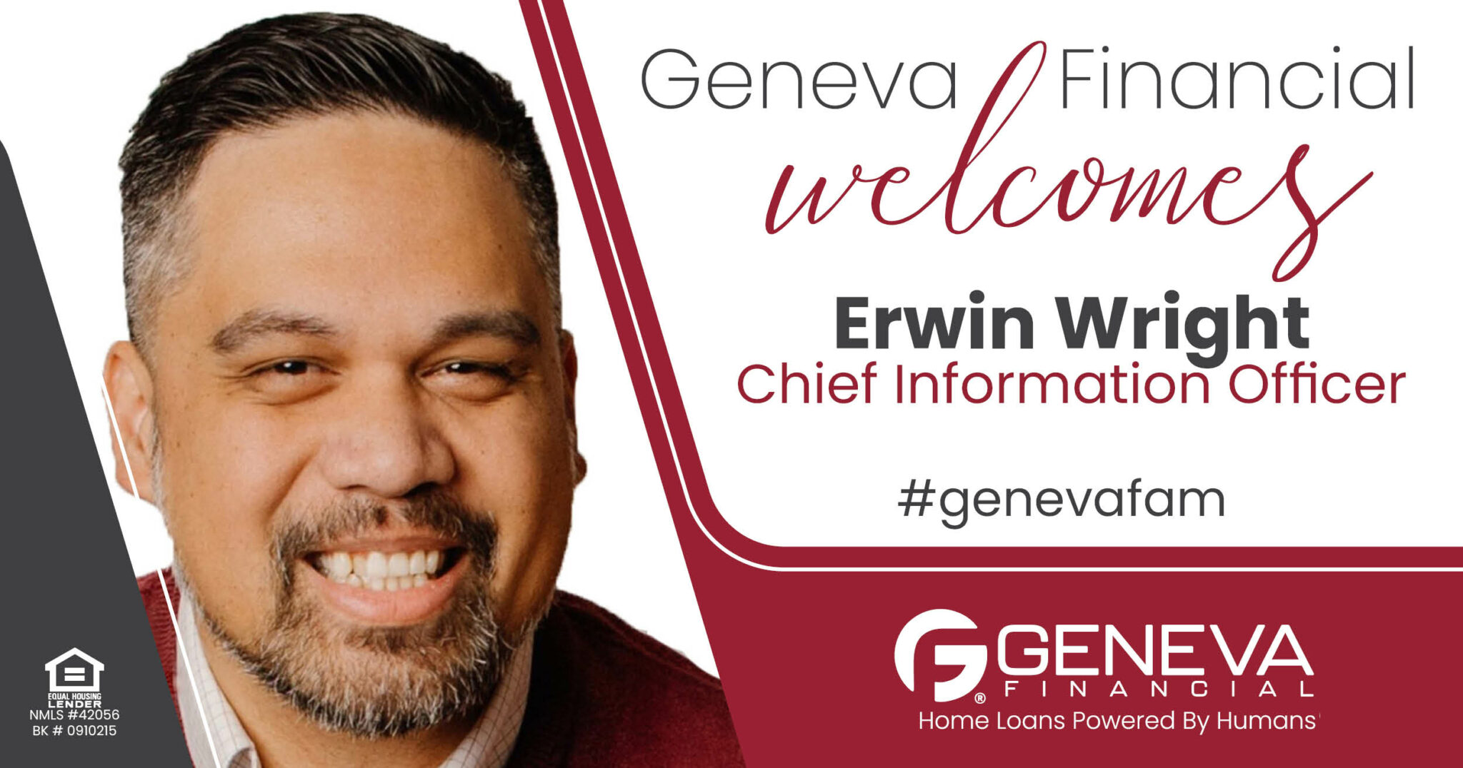 Geneva Financial Welcomes New Chief Information Officer Erwin Wright to Geneva Corporate ...