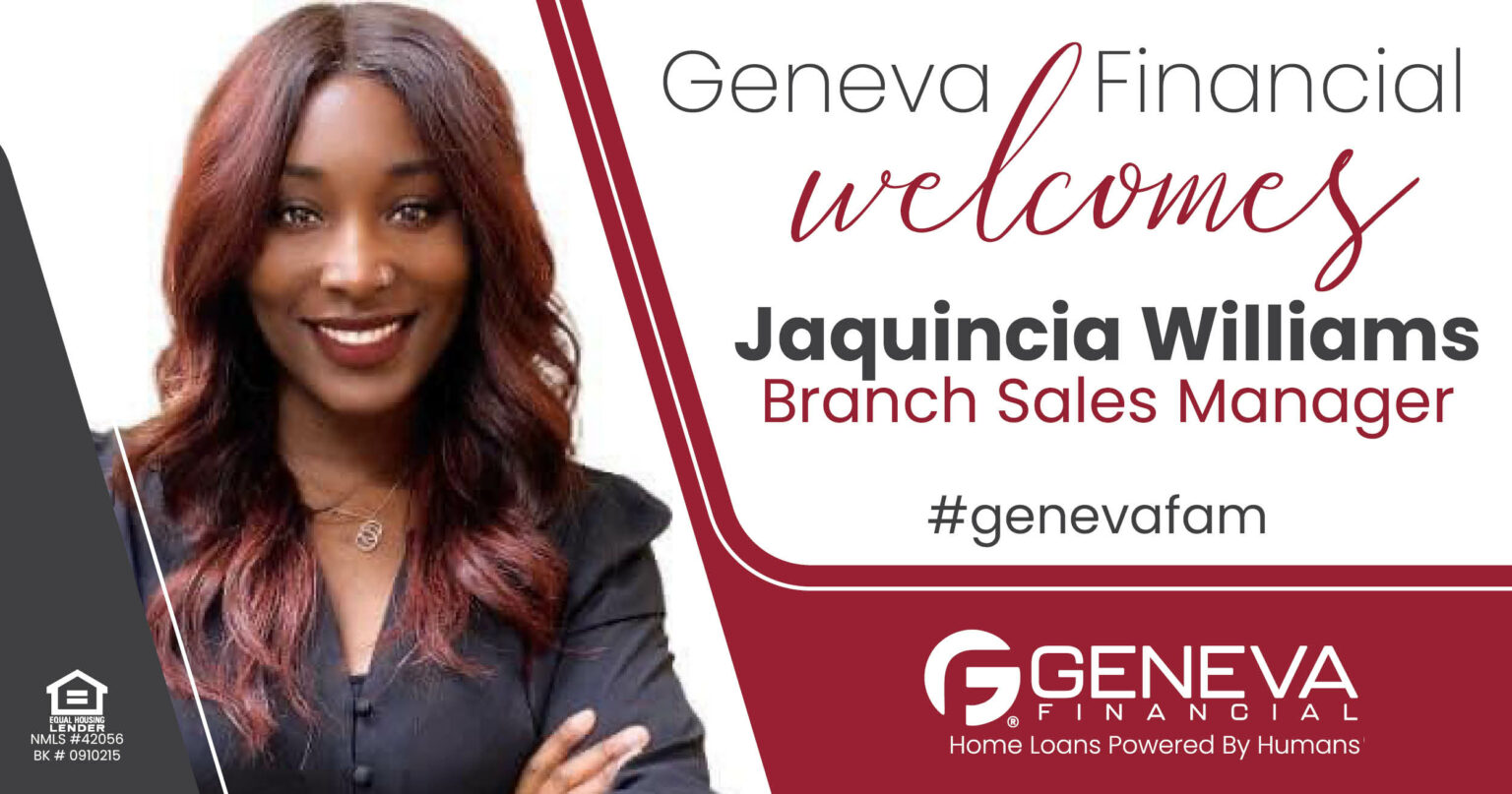 Geneva Welcomes Branch Sales Manager Jaquincia Williams to Louisiana ...