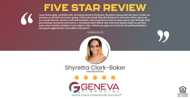 Review for Shyretta Clark-Baker, Georgia - Geneva Financial