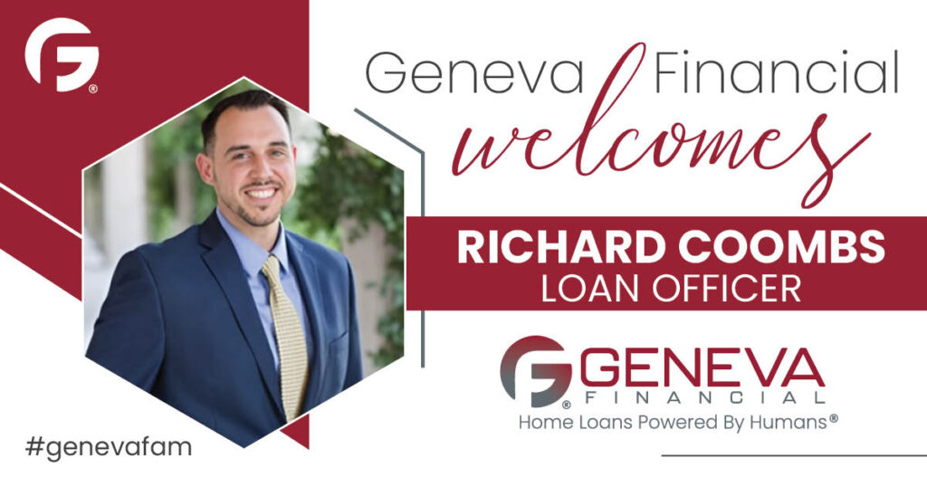 Geneva Financial Welcomes New Loan Officer Richard Coombs to California ...